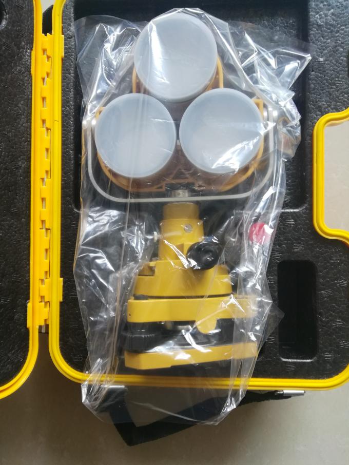 Topcon Type Triple prism set with tribrach and adapter with the plastic ...